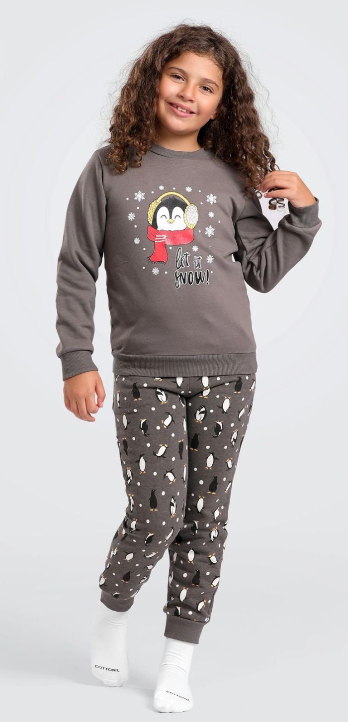 girls winter pajama-6014 – Cottonil
